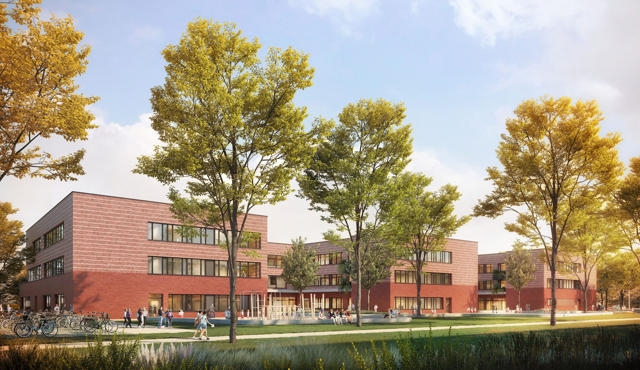 Neubau Luisen-Gymnasium in Düsseldorf – SCHÜTT INGENIEURBAU GmbH & Co. KG